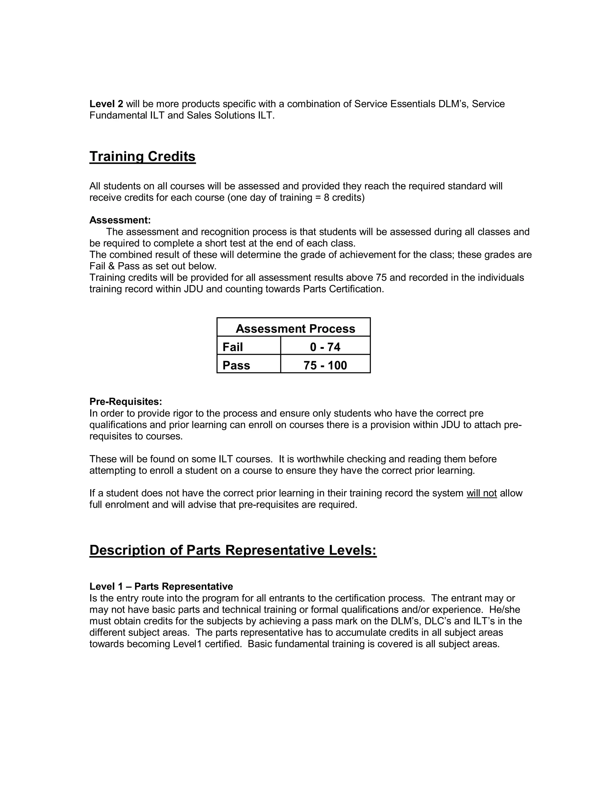Parts_Cert_level_1-2 | PDF