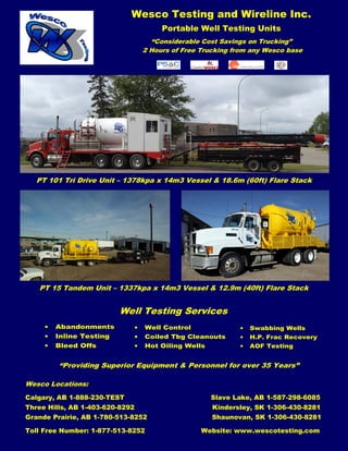 Wesco Brochure | PDF