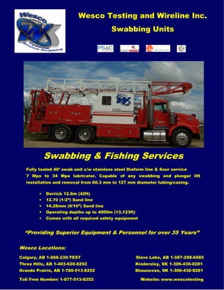 Wesco Brochure | PDF