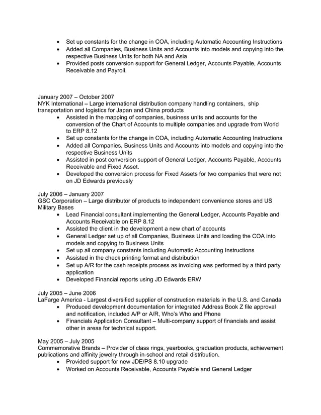 Jim Stephenson Resume | PDF