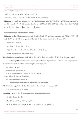 Characterizations of Prime and Minimal Prime Ideals of Hyperlattices | PDF