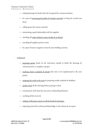 pranay praveen dave - resume - 20.12.14