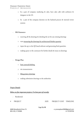 pranay praveen dave - resume - 20.12.14