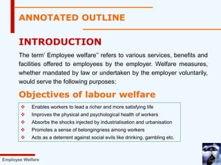 Employee-Welfare.ppt | Government Support and Welfare | Financial ...