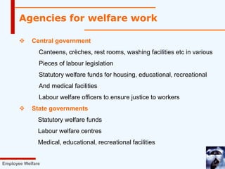 Employee-Welfare.ppt | Government Support and Welfare | Financial ...