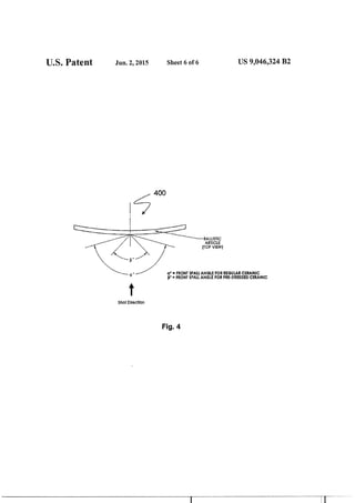 US PATENT ANTI BALLISTIC AETICLES כליאה תרמית | PDF
