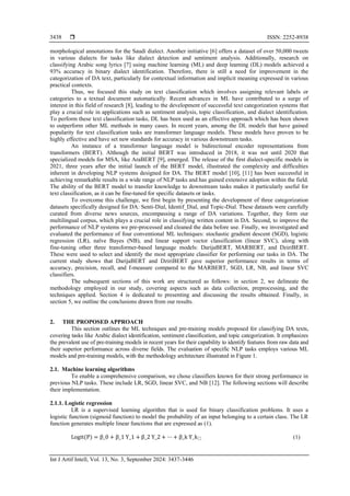 BERT-based models for classifying multi-dialect Arabic texts | PDF