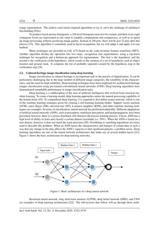 Image classification in cultural heritage | PDF