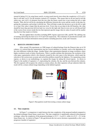 Image classification in cultural heritage | PDF