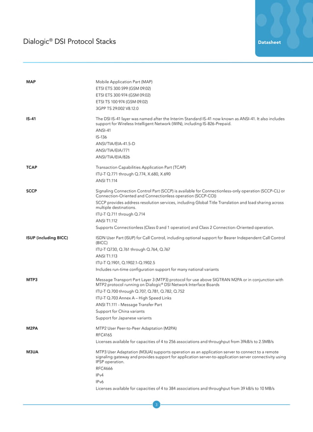 9726 dsi-protocol-stacks-ds new | PDF
