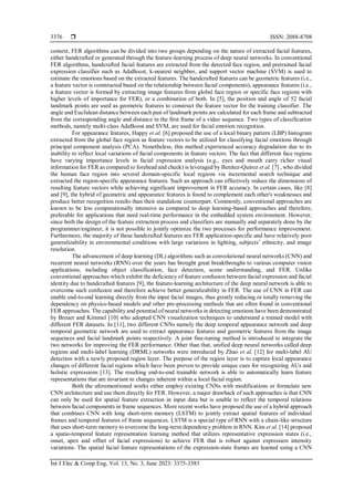 Facial emotion recognition using deep learning detector and classifier | PDF