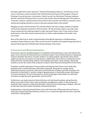 Proposal - Financail Literacy Implementation | DOCX