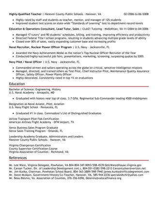 Resume 8-30-16 a | PDF
