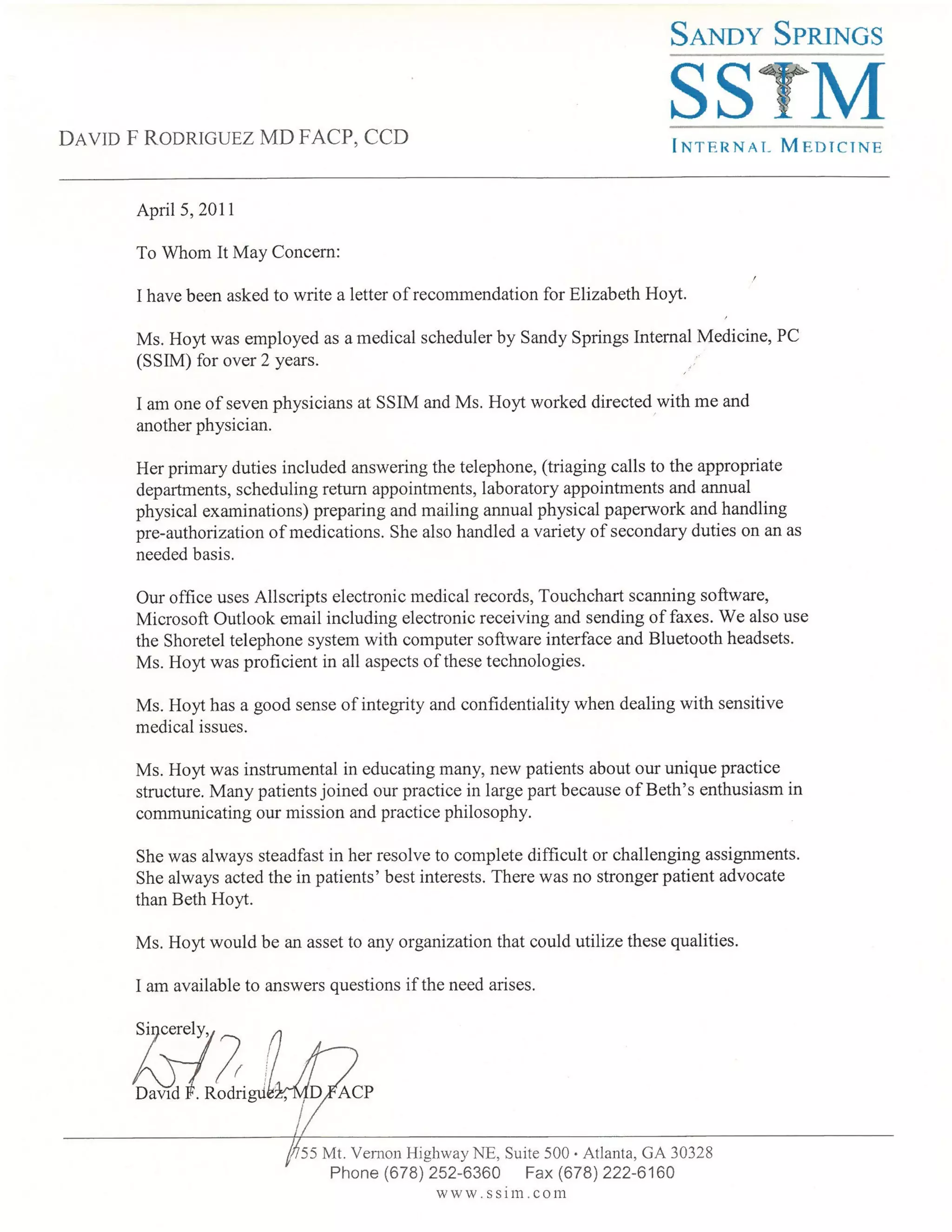 Dr. Rod Letter | PDF