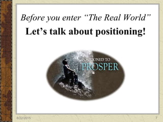 The Real World | PPT