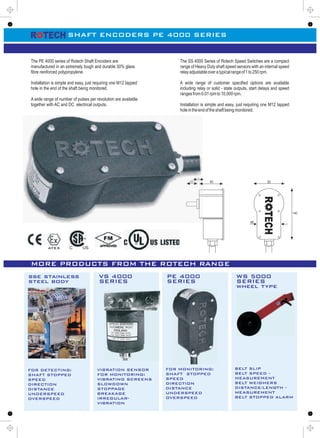 2013 ROTECH PRODUCT BROCHURE | PDF