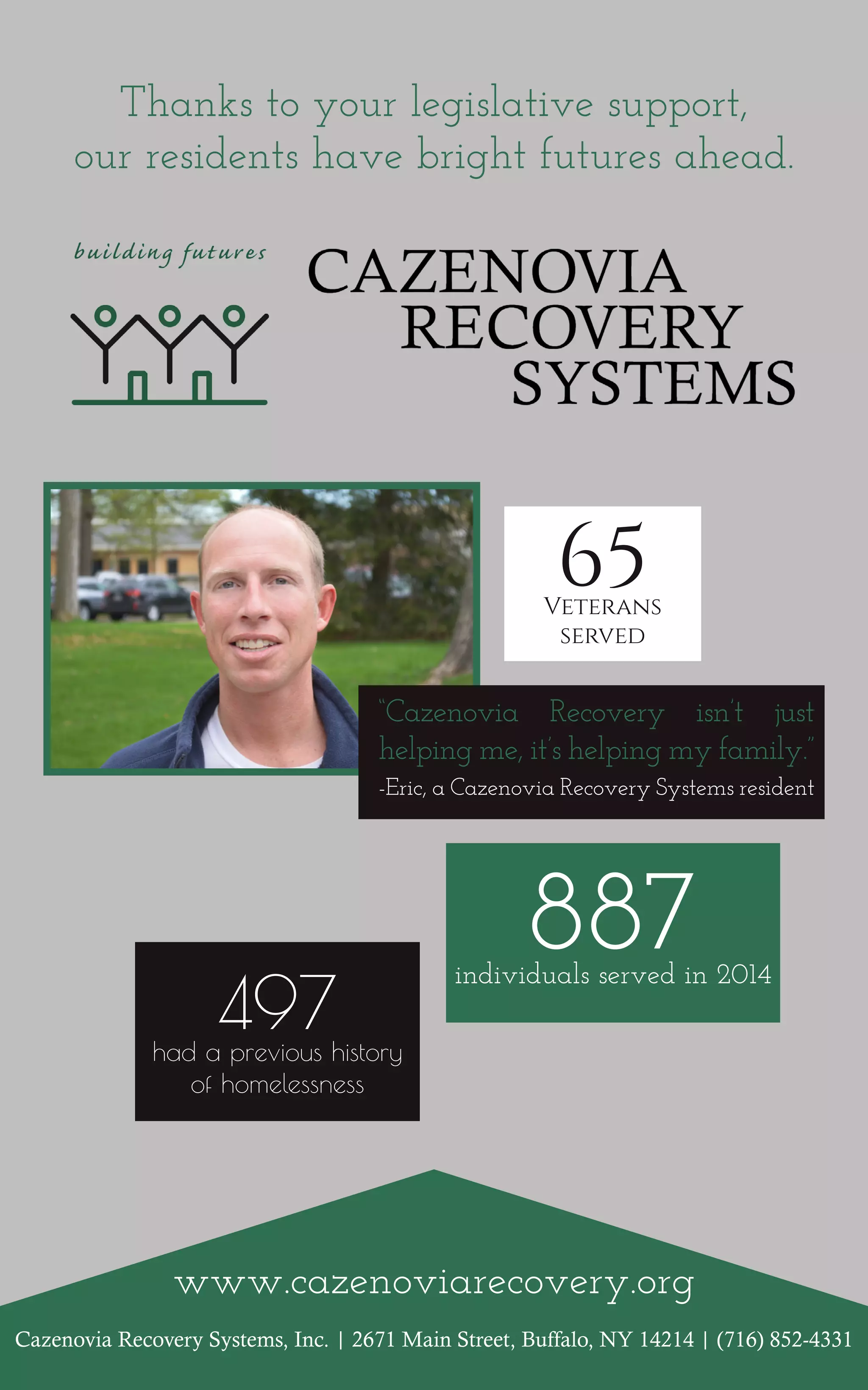 Cazenovia Recovery NYASAP Ad | PDF