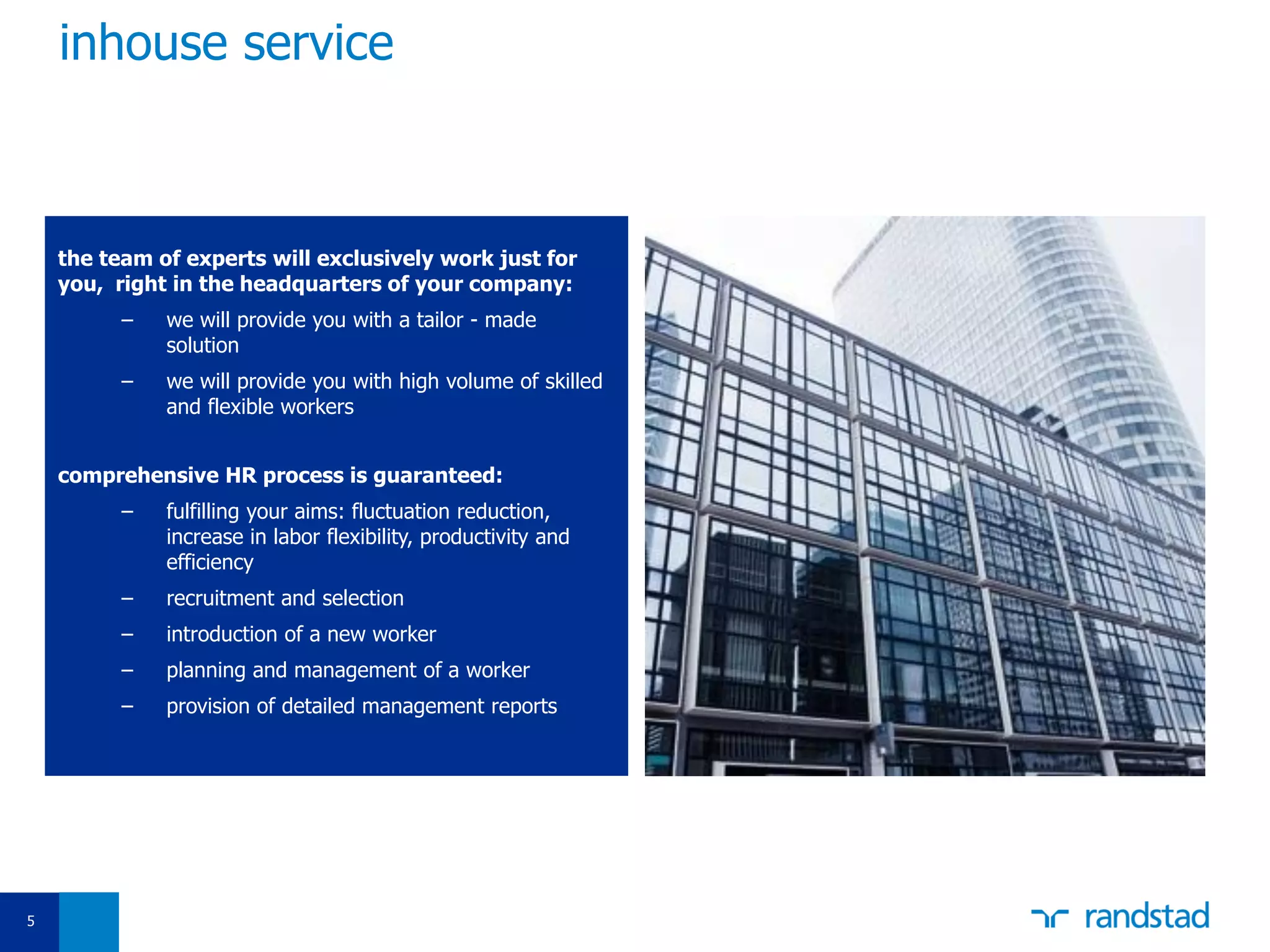 Randstad presentation | PDF