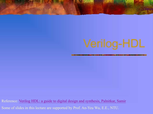 Verilog Hardware Description Languageppt 1563
