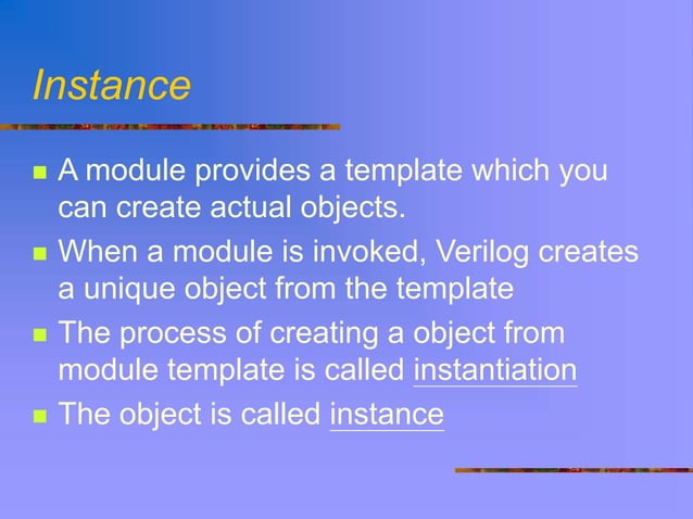 Verilog Hardware Description Language Ppt