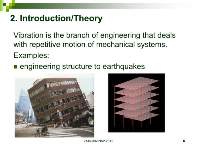 Aerospace Engineering Laboratory II Vibration of Beam | PPT