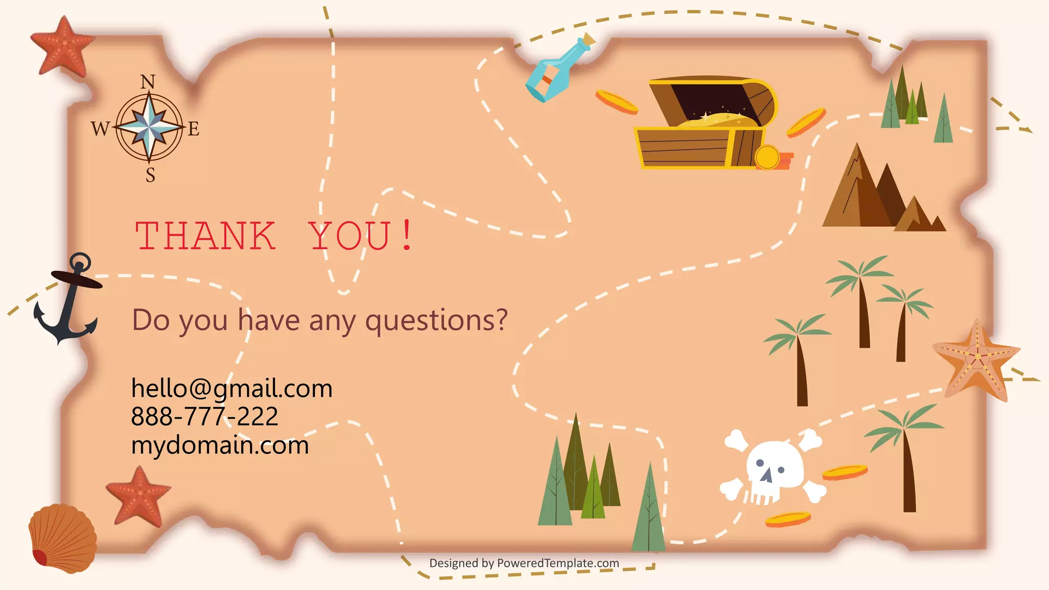 Pirate Treasure Activities for Elementary - Free Google Slides theme ...