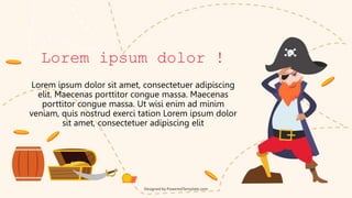 Pirate Treasure Activities for Elementary - Free Google Slides theme ...