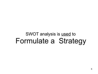 SWOT Analysis Of TWO Organization | PPT