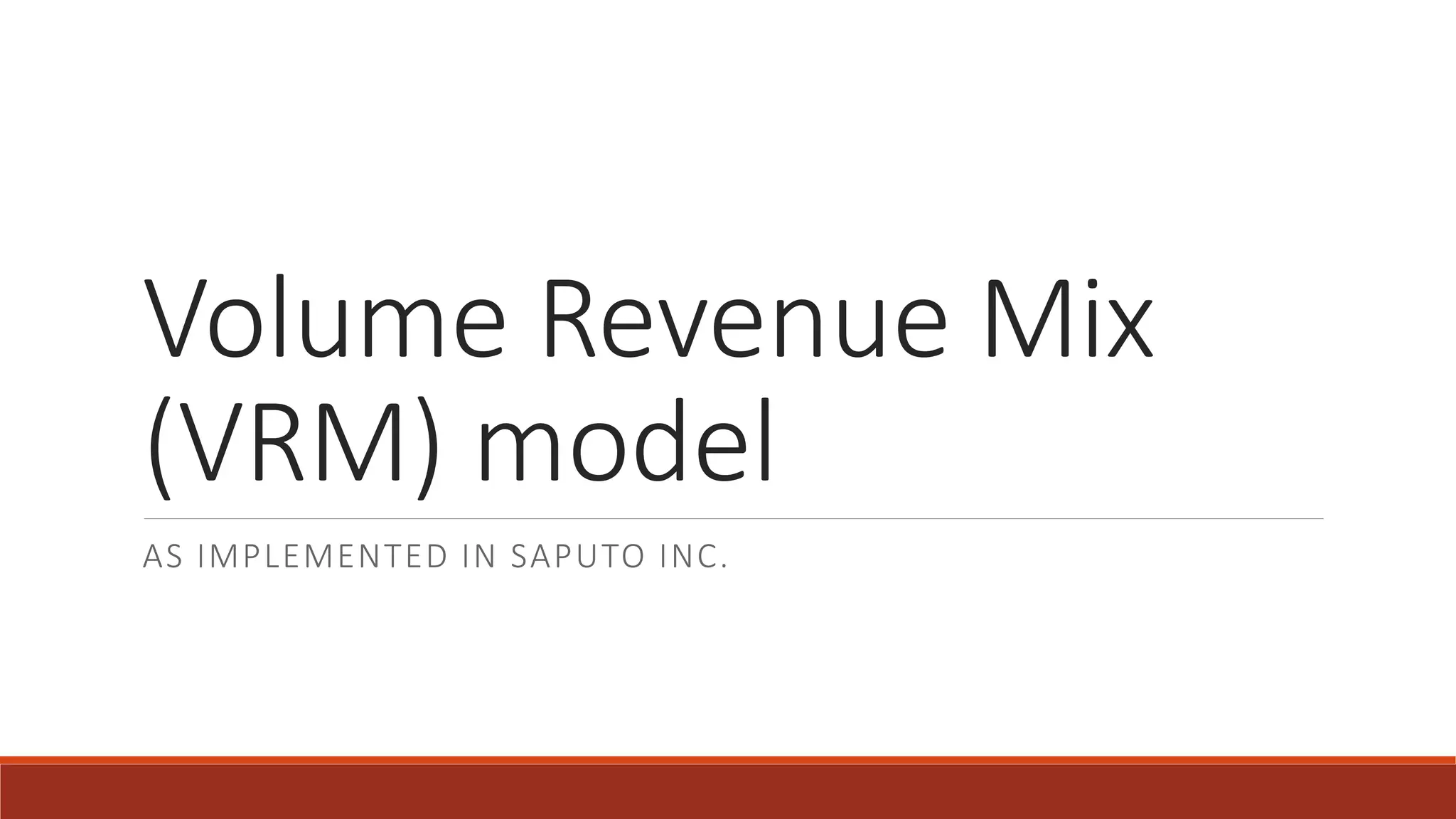 VRM | PPTX