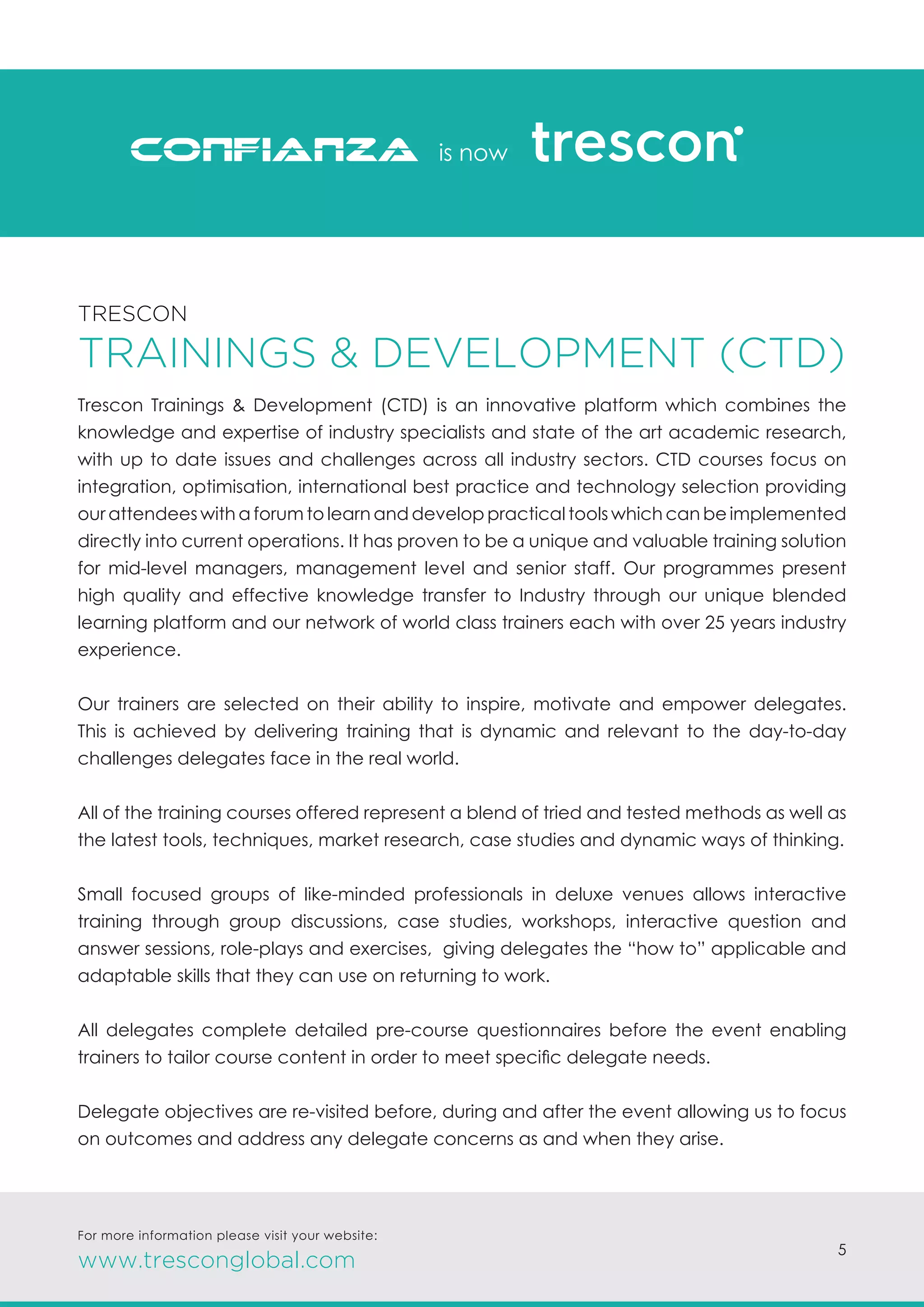 Presentation Trescon1 | PDF