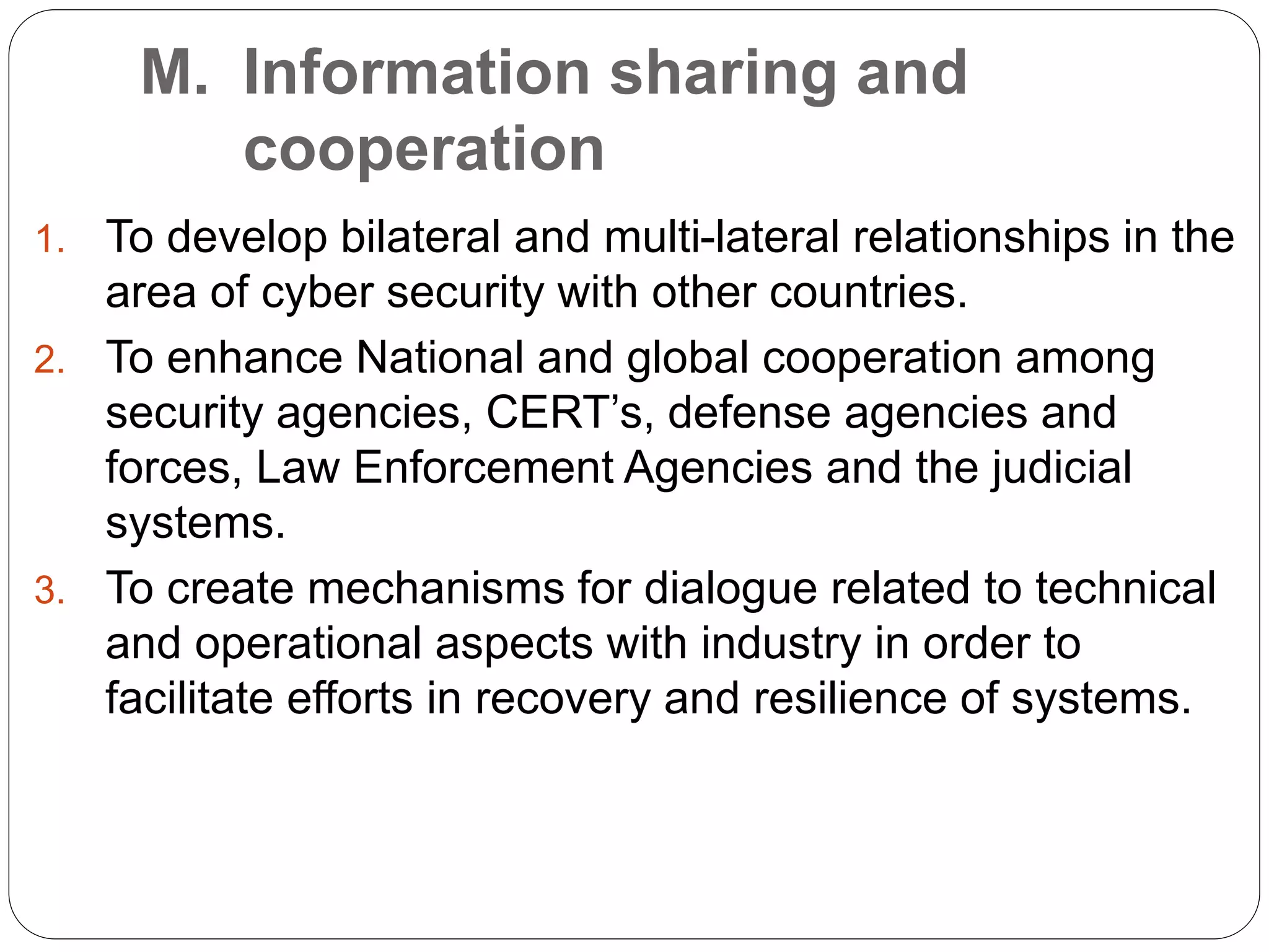 National Cyber Security Policy-2013 | PPTX