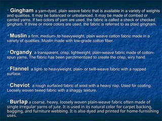 97413736-Types-of-Fabrics97413736-Types-of-Fabrics | PPT