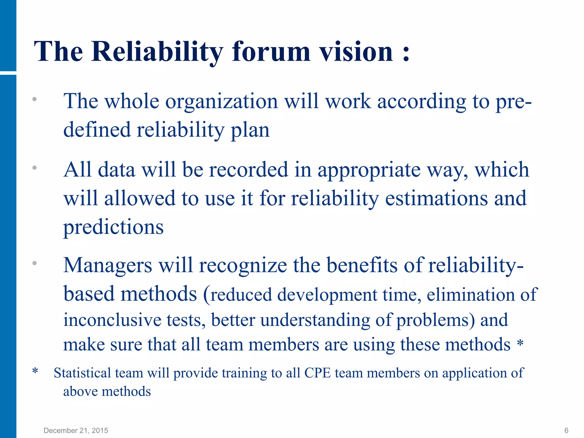 Using Reliability methods | PPT