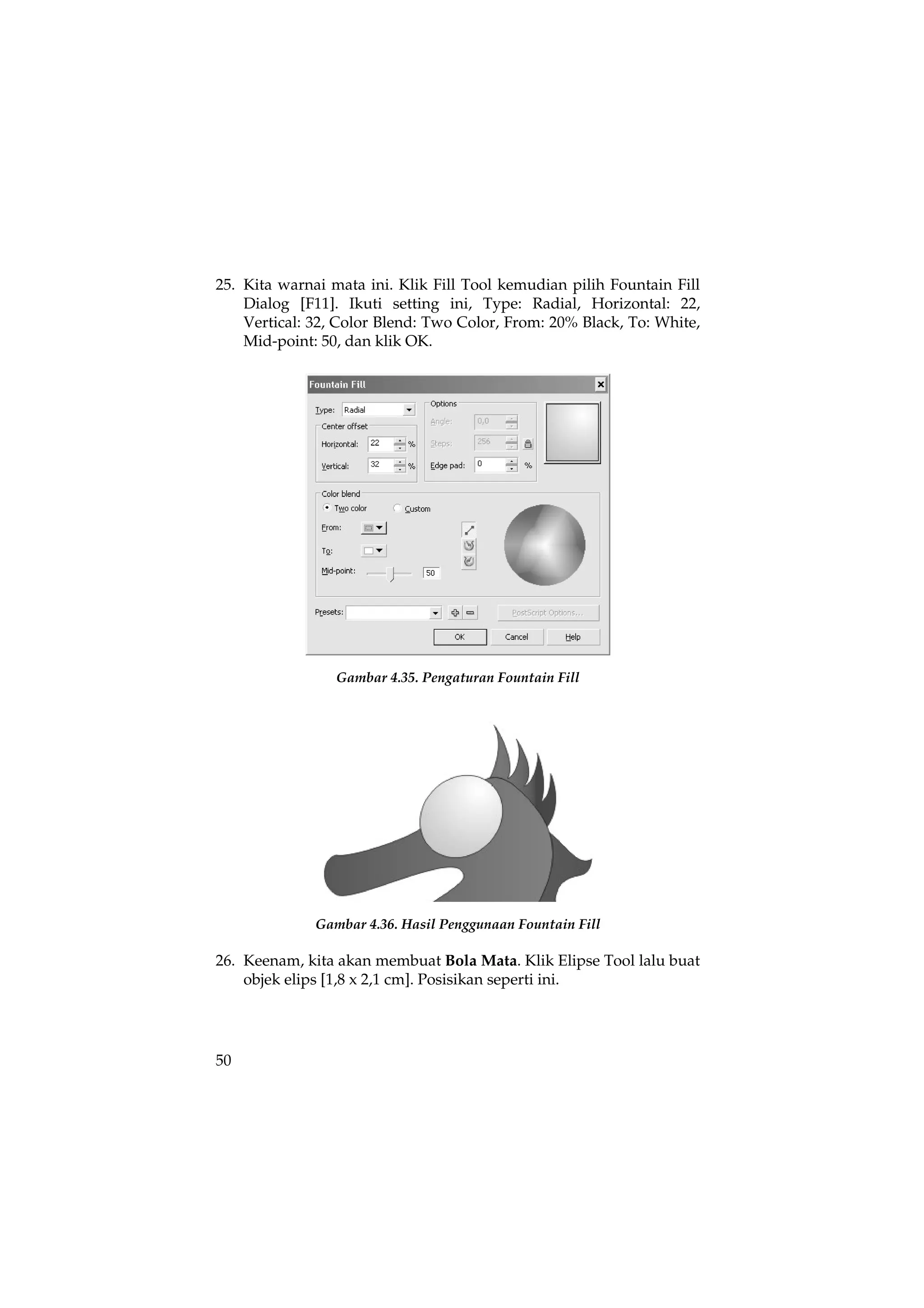 20 Kreasi Binatang Laut dgn CorelDRAW 12 | PDF