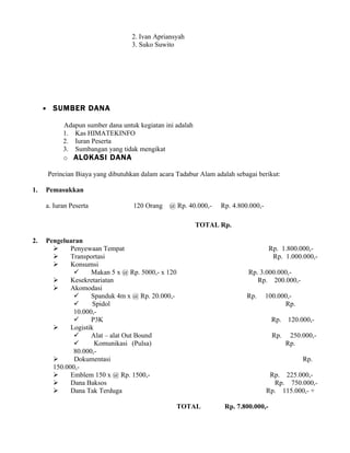 proposal TA 2008 | DOC