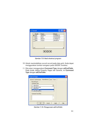 Tip & Trik Pemrograman Database VB6 dan Microsoft Access | PDF | Free Download