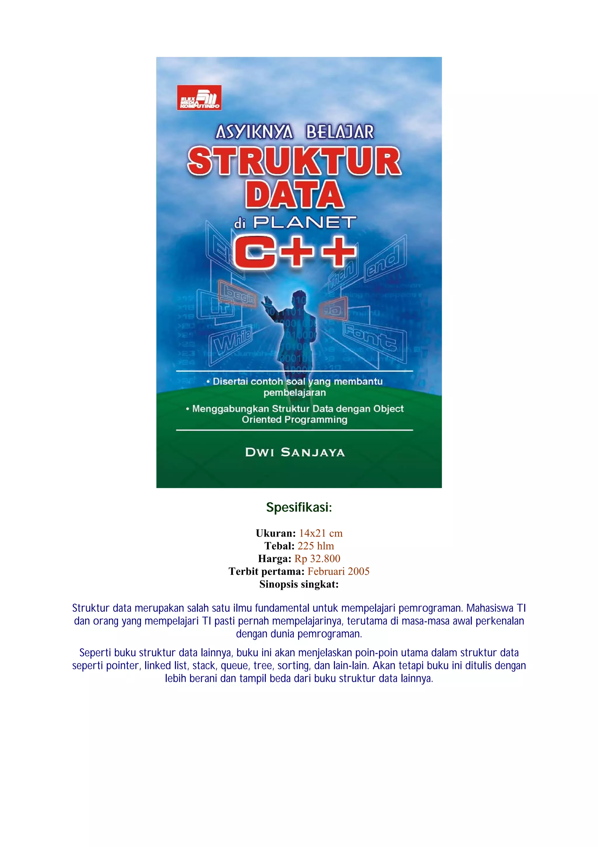 Asyiknya Belajar Struktur Data di Planet C++ | PDF