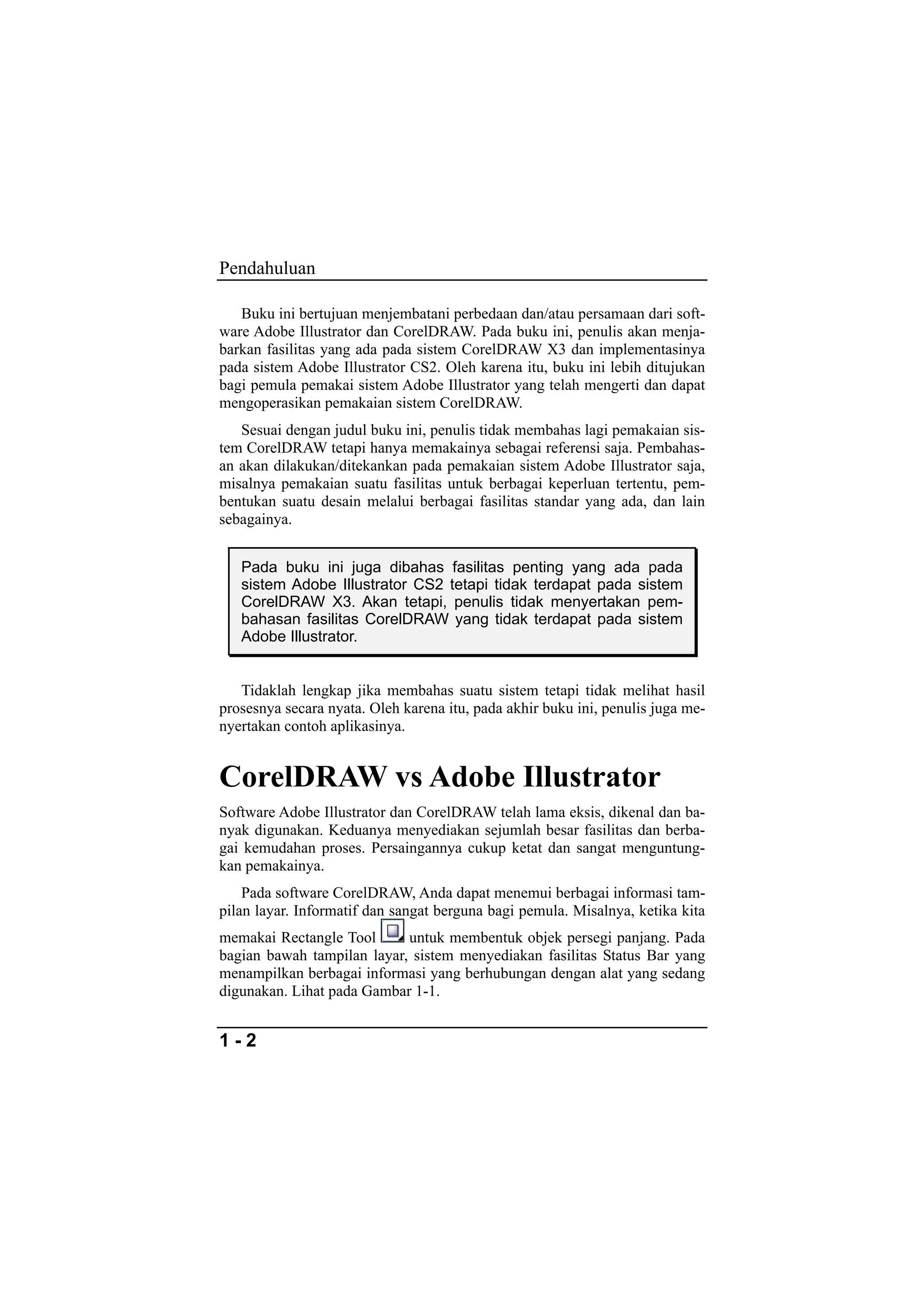 Belajar Adobe Illustrator Melalui CorelDRAW | PDF