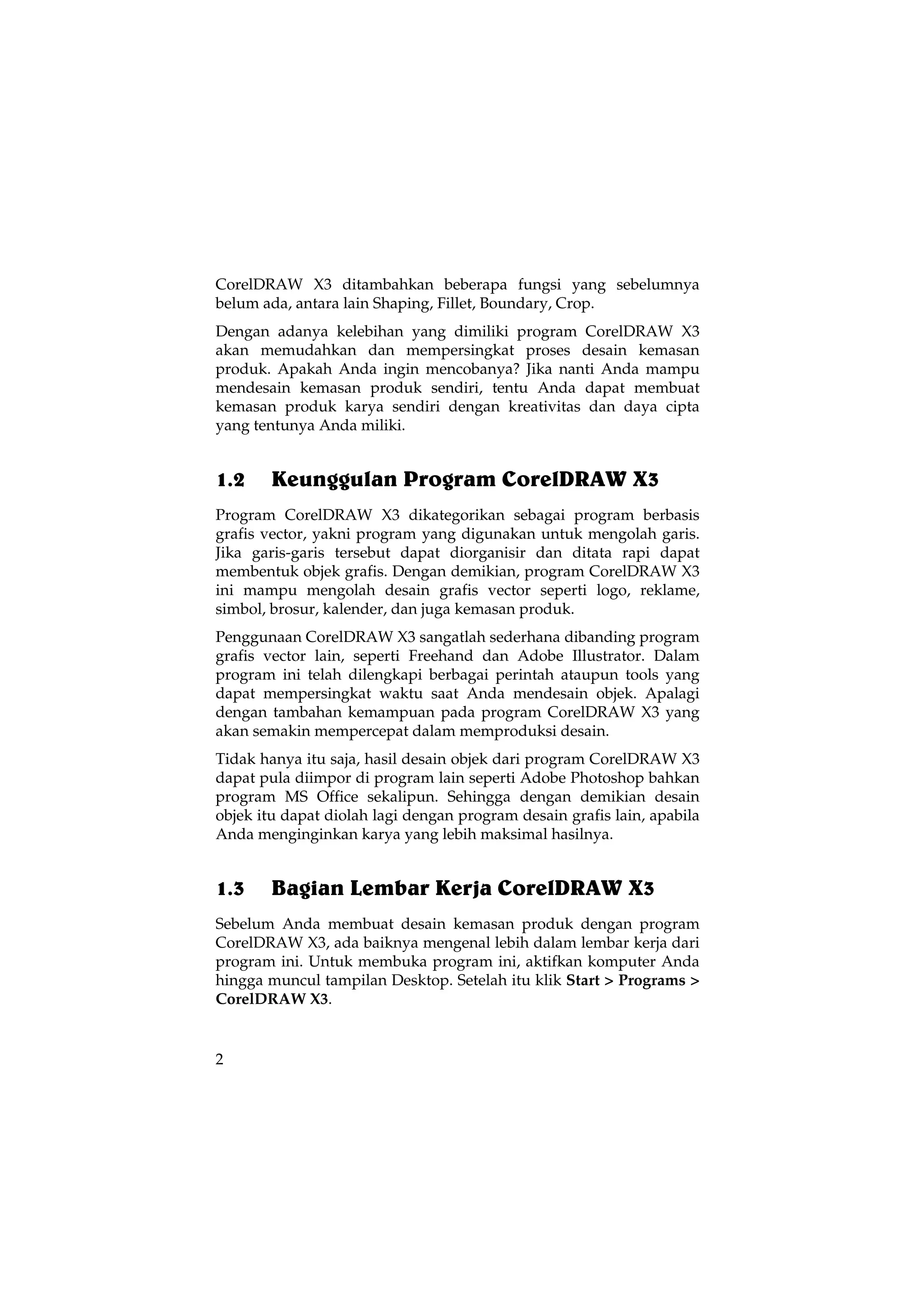 Desain Kemasan Produk dengan CorelDRAW X3 | PDF