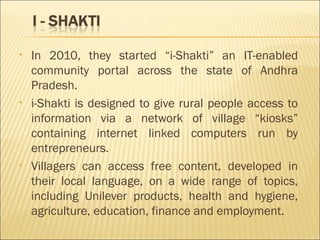 Project Shakti HUL | PPT
