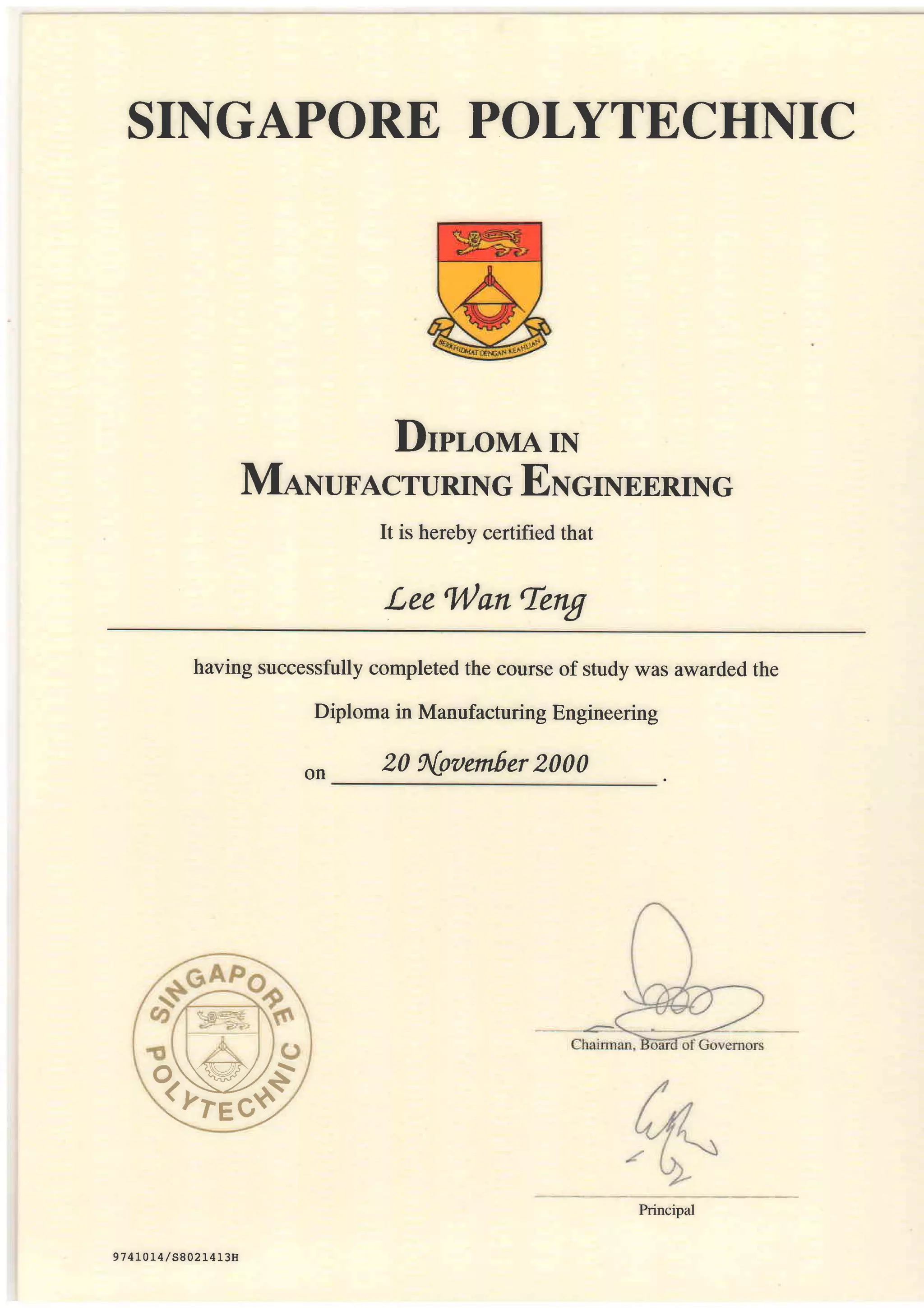 wanteng education cert | PDF