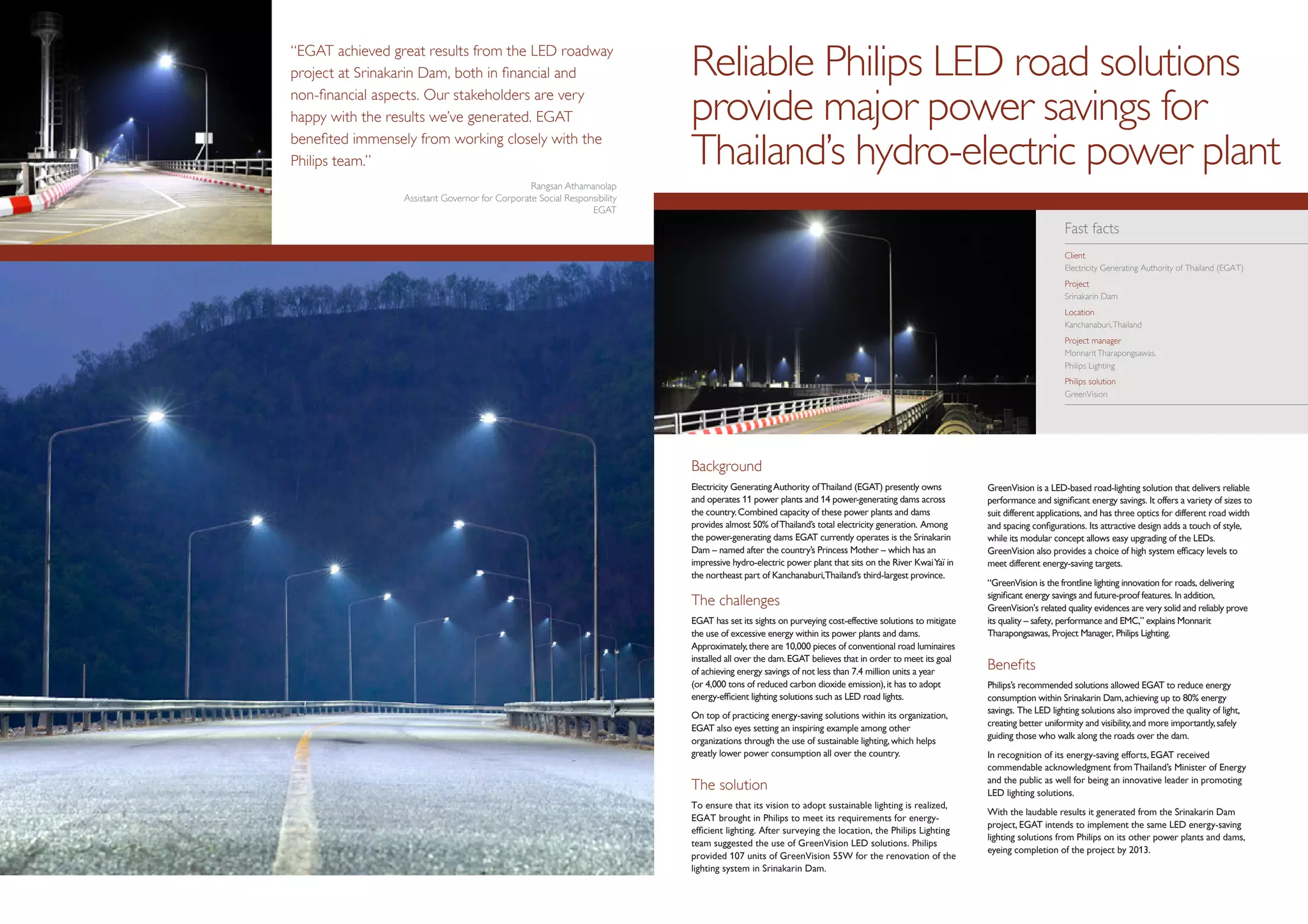 Srinakarin Dam - Case Study | PDF