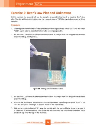 Beers_Law_Lab_Experiment | PDF