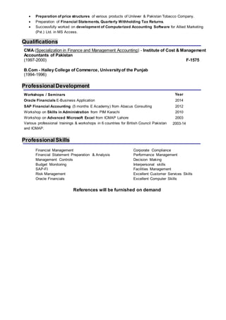 Usman Resume - Updated 131214 | PDF