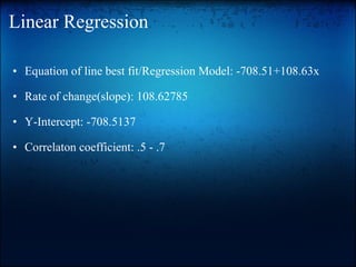 Scatter Plots | PPT | Education
