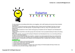5 E's Unit Plan - Electricity - It's Elementary | PDF