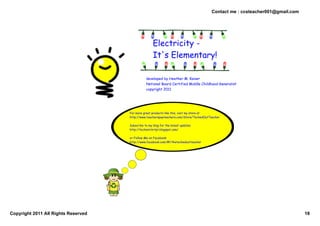5 E's Unit Plan - Electricity - It's Elementary | PDF