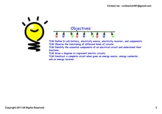 5 E's Unit Plan - Electricity - It's Elementary | PDF