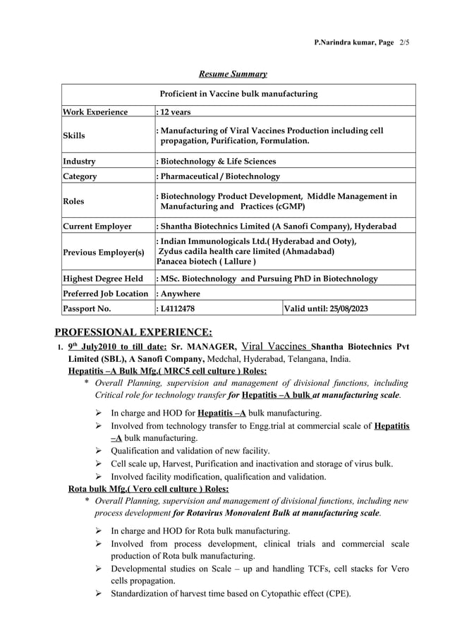 Narindra _Shantha 21 11 2016 | DOC | Infectious Diseases | Diseases and Conditions