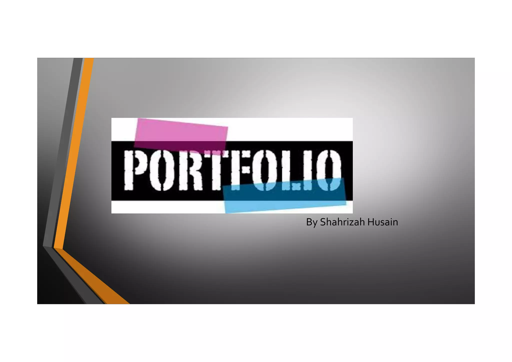 Portfolioshah Ppt
